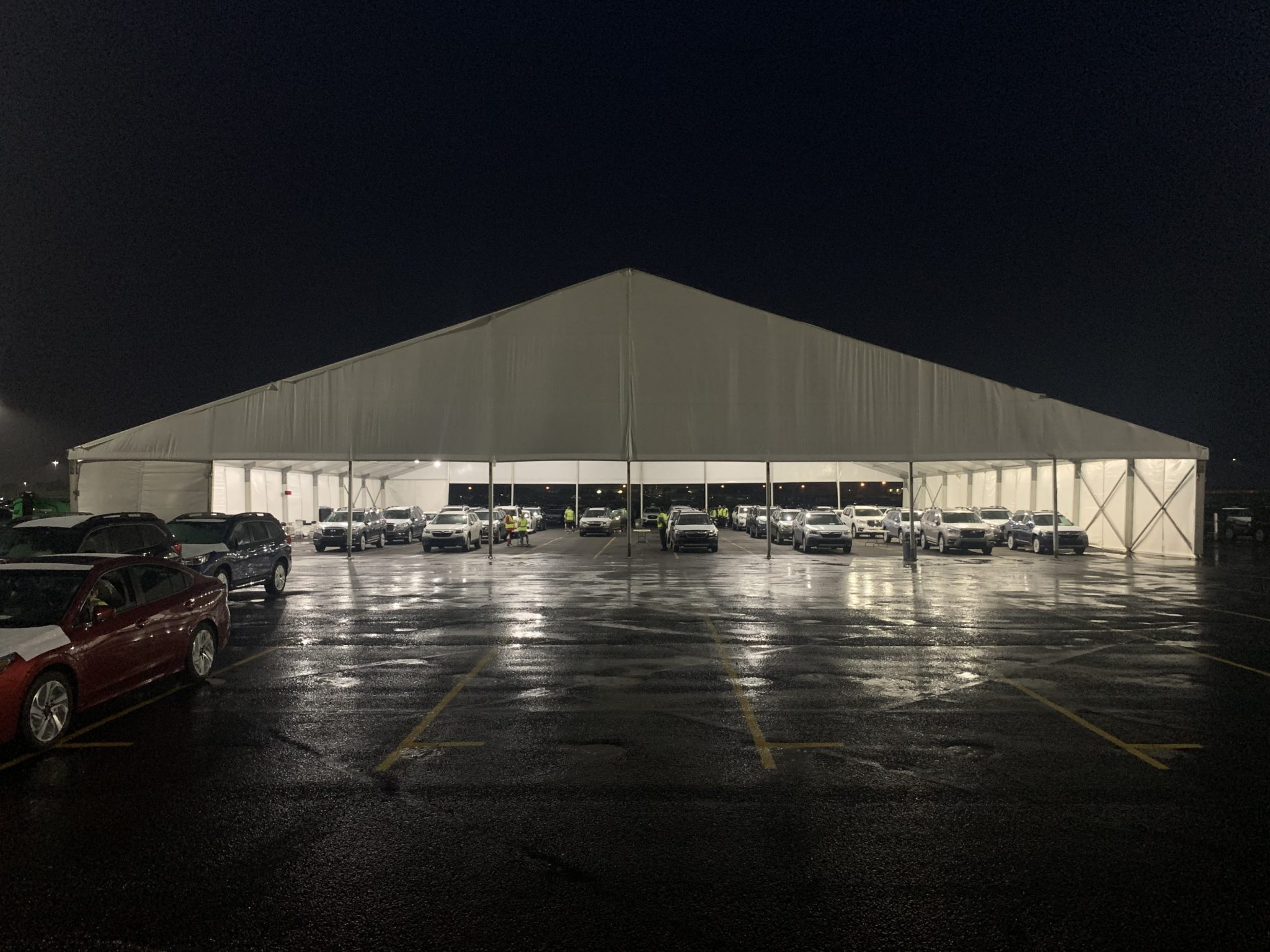 Temporary Construction Shelters - Lafayette Tents