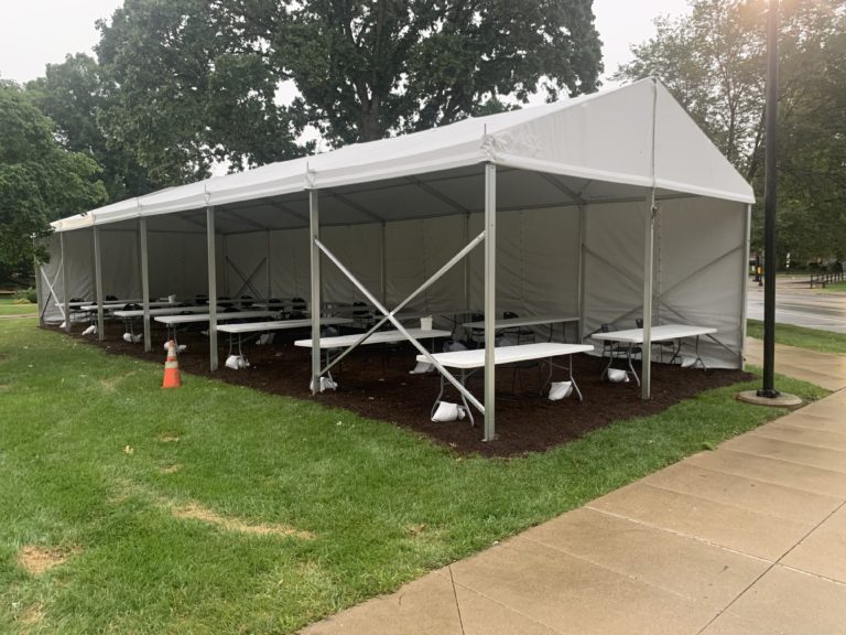 Social Distancing Tents for Colleges and Universities